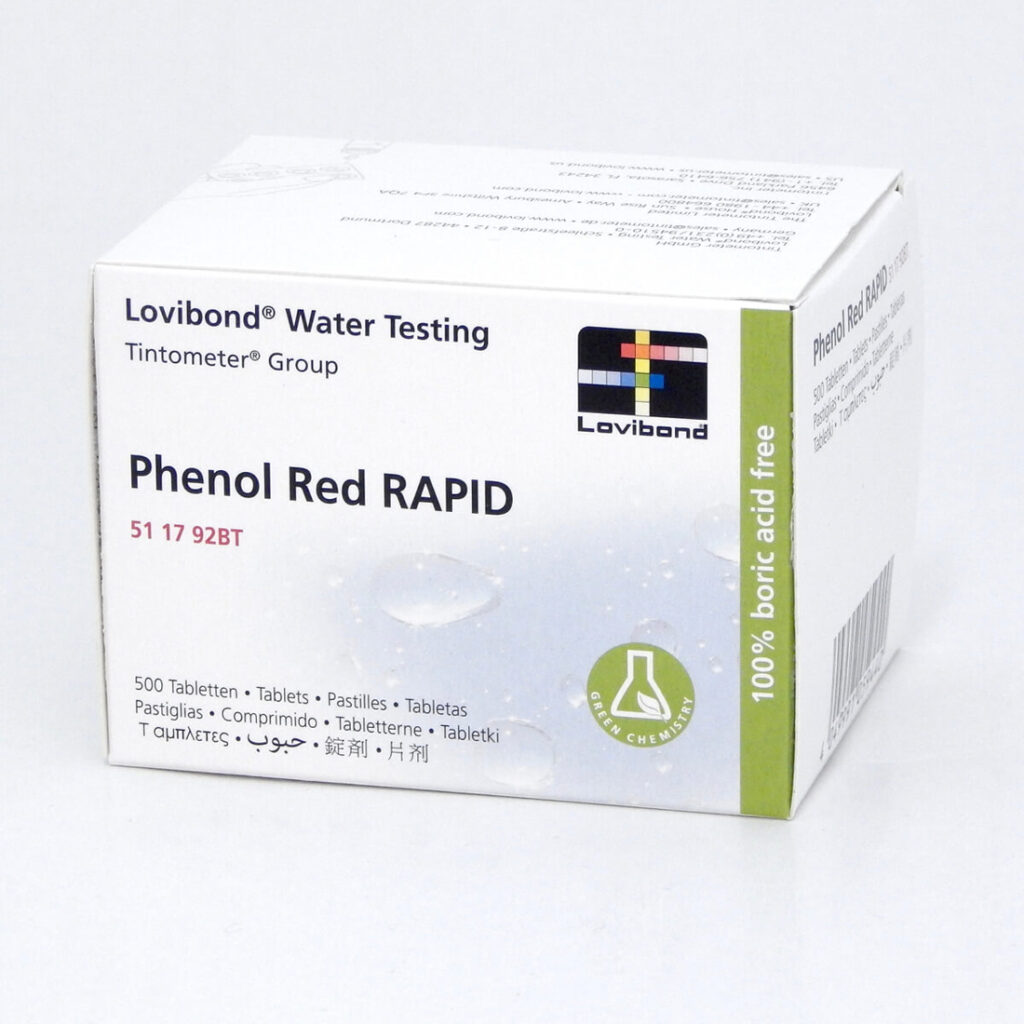 PASTIGLIE TEST PHENOL RED RAPID - Muma Sport